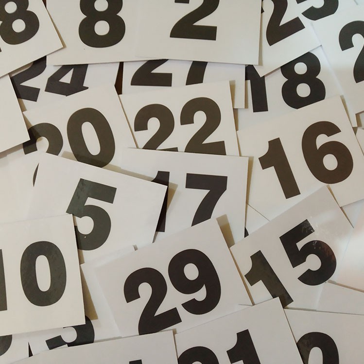 Thick Waterproof Queue Card | Shopee Philippines