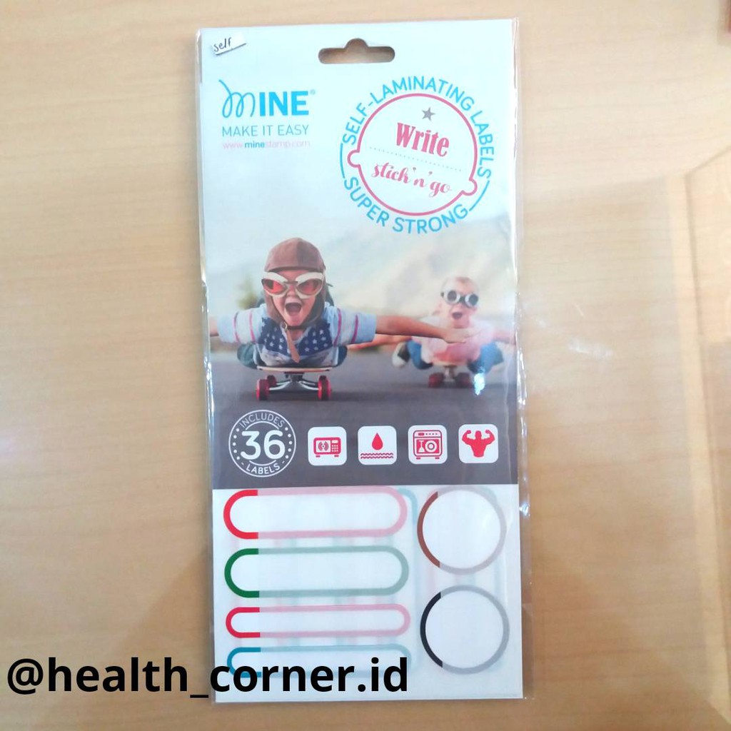 Mine Stamp Self Laminating Labels | Shopee Philippines