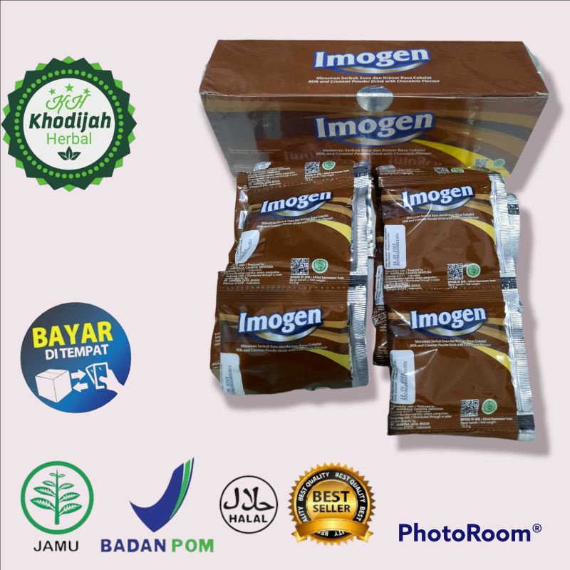 Imogen Chocolate Original Body Fattener contains 15 sachets | Shopee ...