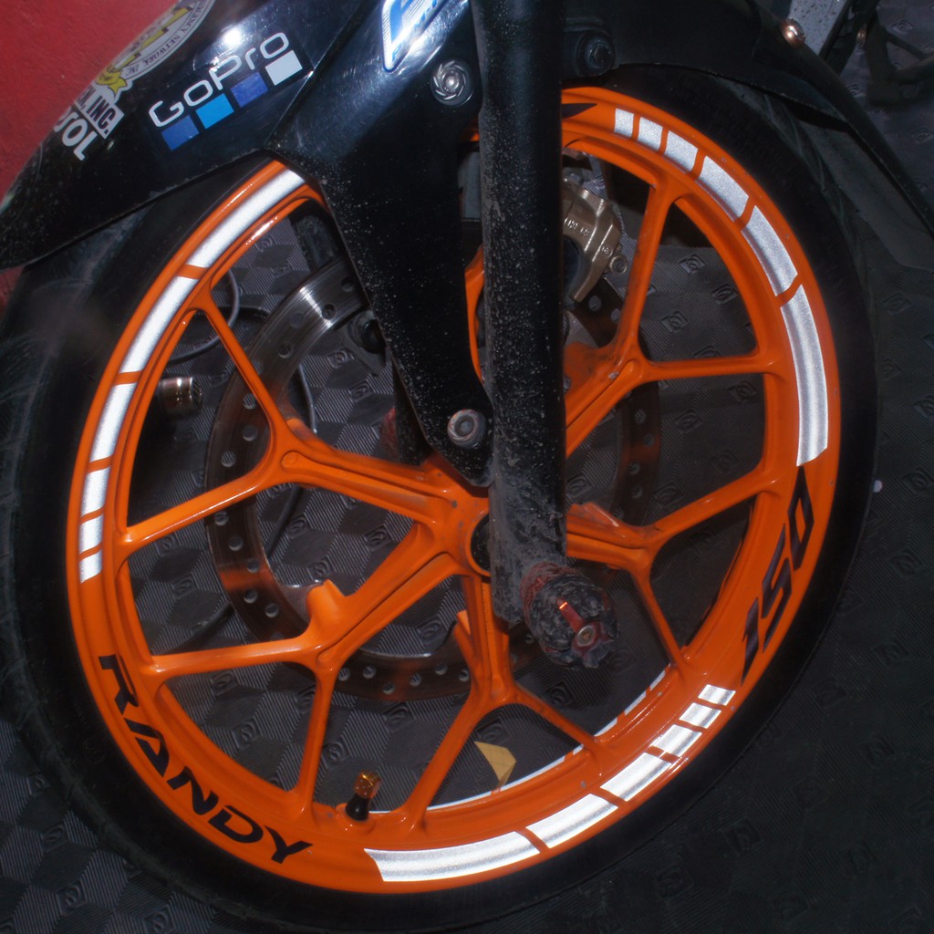 HONDA RS 150 REFLECTORIZE MAGS STICKER ( SET ) | Shopee Philippines