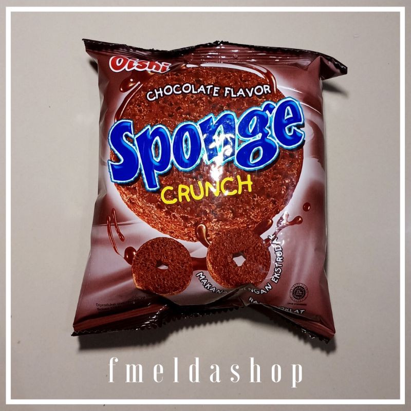Sponge Crunch Chocolate Oishi 28gr | Shopee Philippines