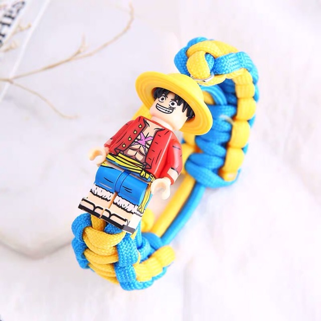 One Piece Lego Minifigures Paracord Bracelet | Shopee Philippines