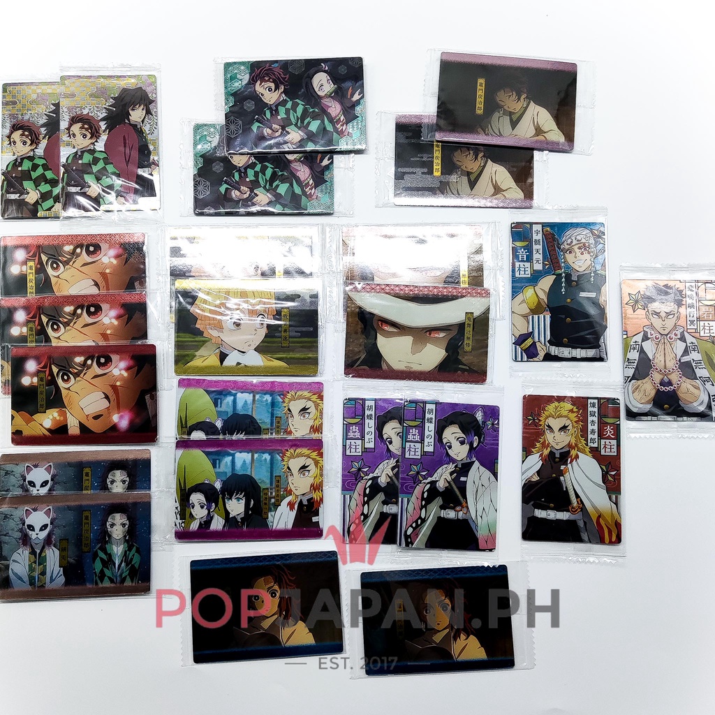 Kimetsu no Yaiba Demon Slayer Cards 2 | Shopee Philippines