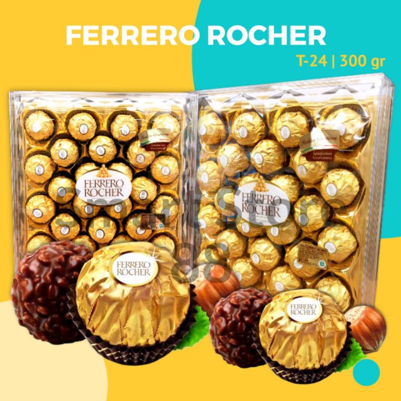 Ferrero ROCHER T24 300GR FERRERO ROCHER 24 | Shopee Philippines
