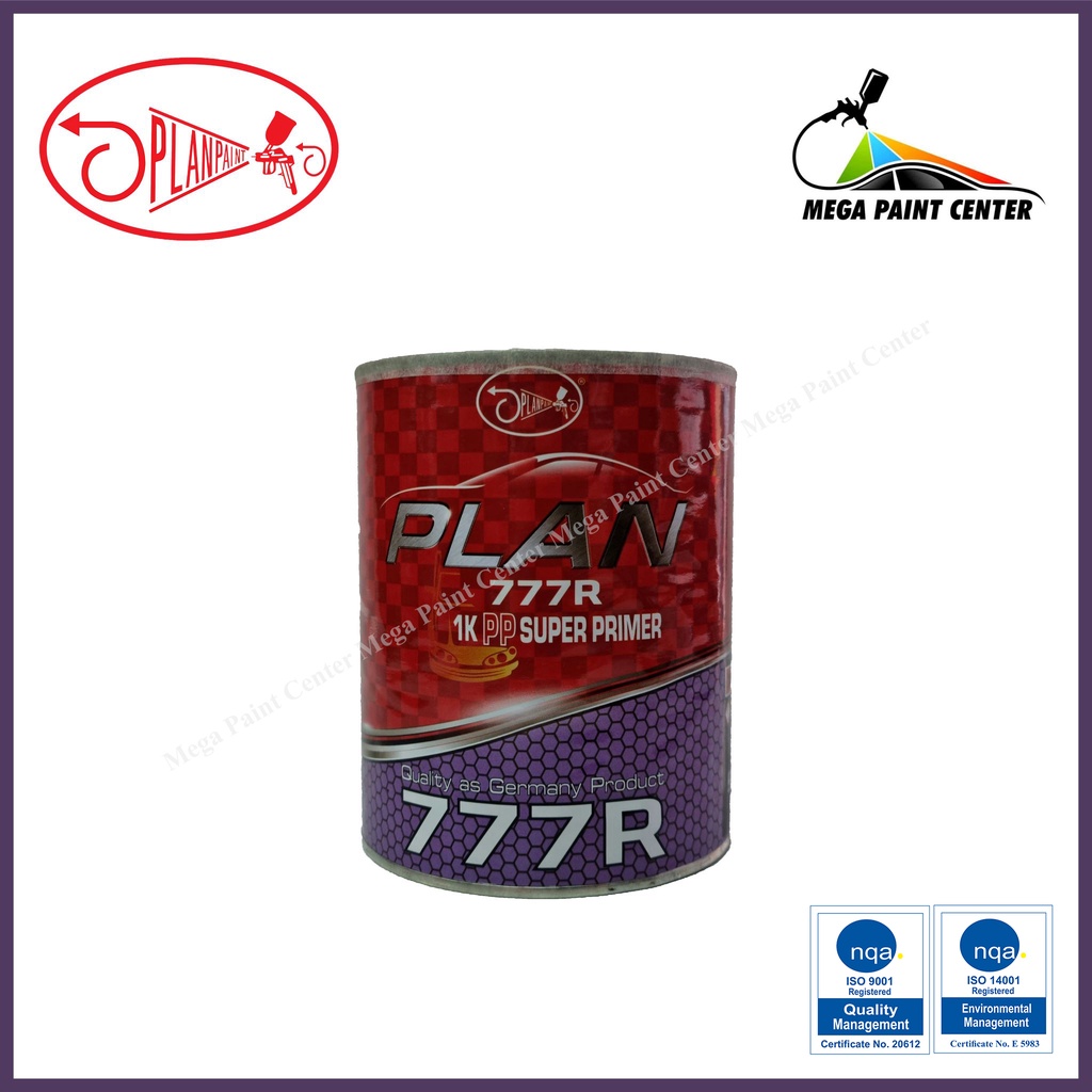 Planpaint 1K Attached Elastic Super Primer Grey 1 Liter (777R) | Shopee ...