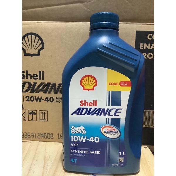 SHELL AX7 LITER SEMI SYNTHETIC ORIGINAL SHELL | Shopee Philippines