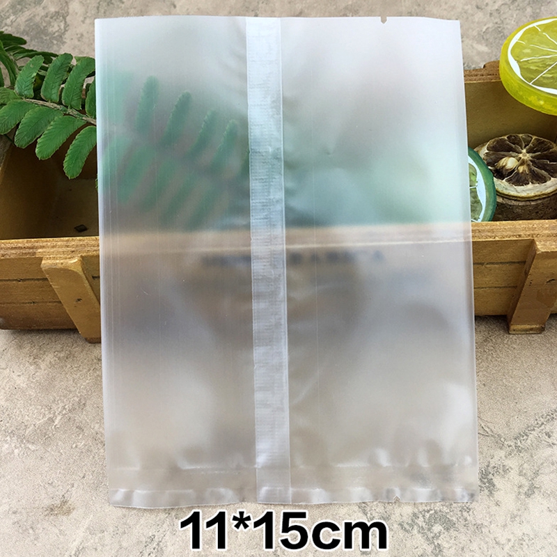 100pcs Multi Size Translucent Plastic cookie packaging bags cupcake ...
