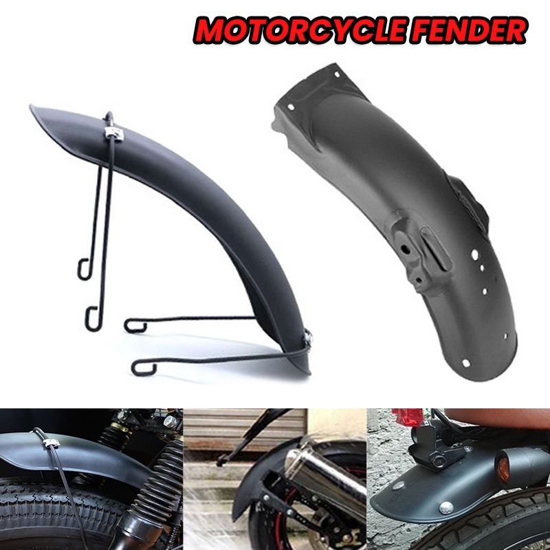 Motorcycle Front Mudguard Universal Retro Front Fender Motorcycle ...