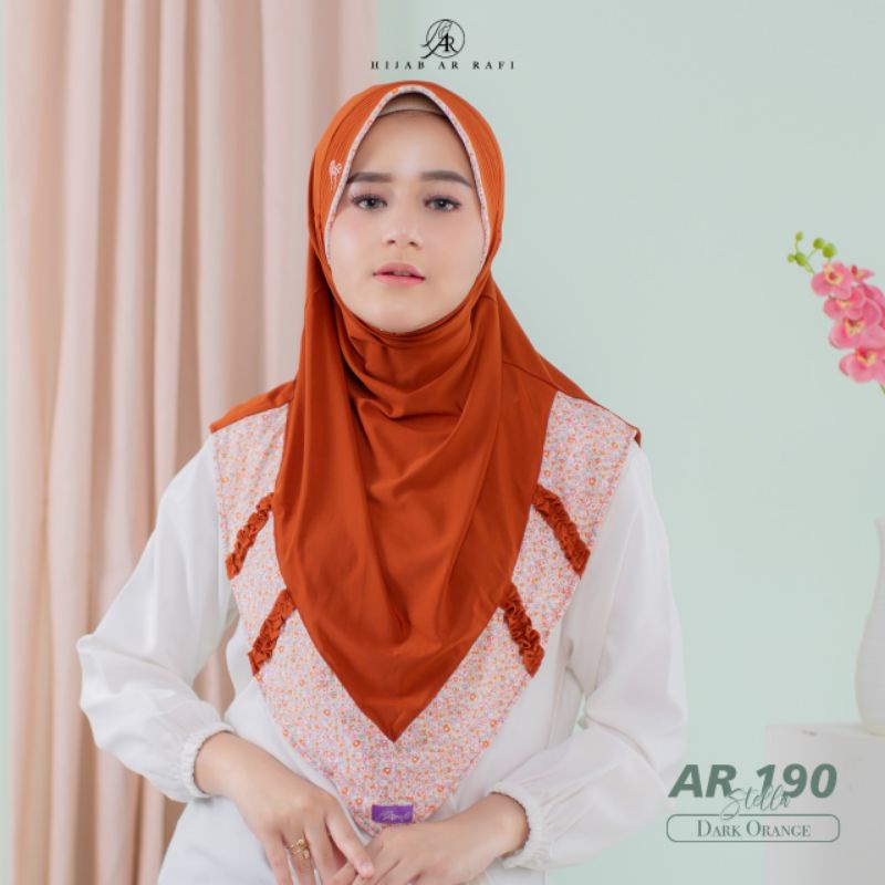 (ORIGINAL) Hijab ArRafi Code 190 Stella | Shopee Philippines