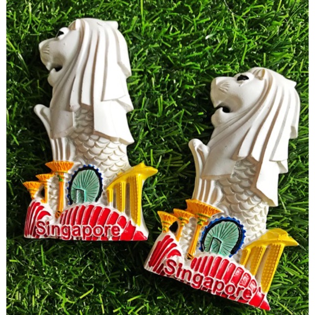Singapore merlion souvenir ref magnet | Shopee Philippines
