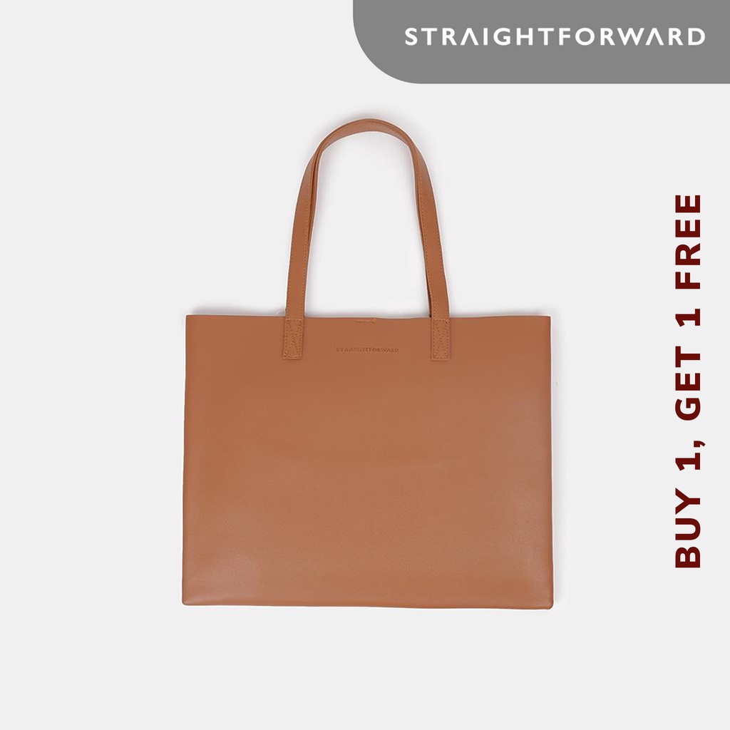 Straightforward DVL Landscape Tote Bag (with Magnetic Snap) | Shopee ...
