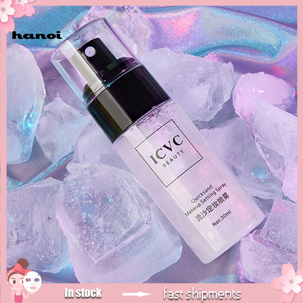HAN_ Uniformly Cover Liquid Setting Spray Body Brighten Glow ...