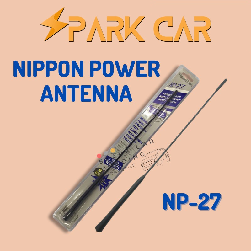 NIPPON Power Antenna NP27 Universal Car Antenna | Shopee Philippines