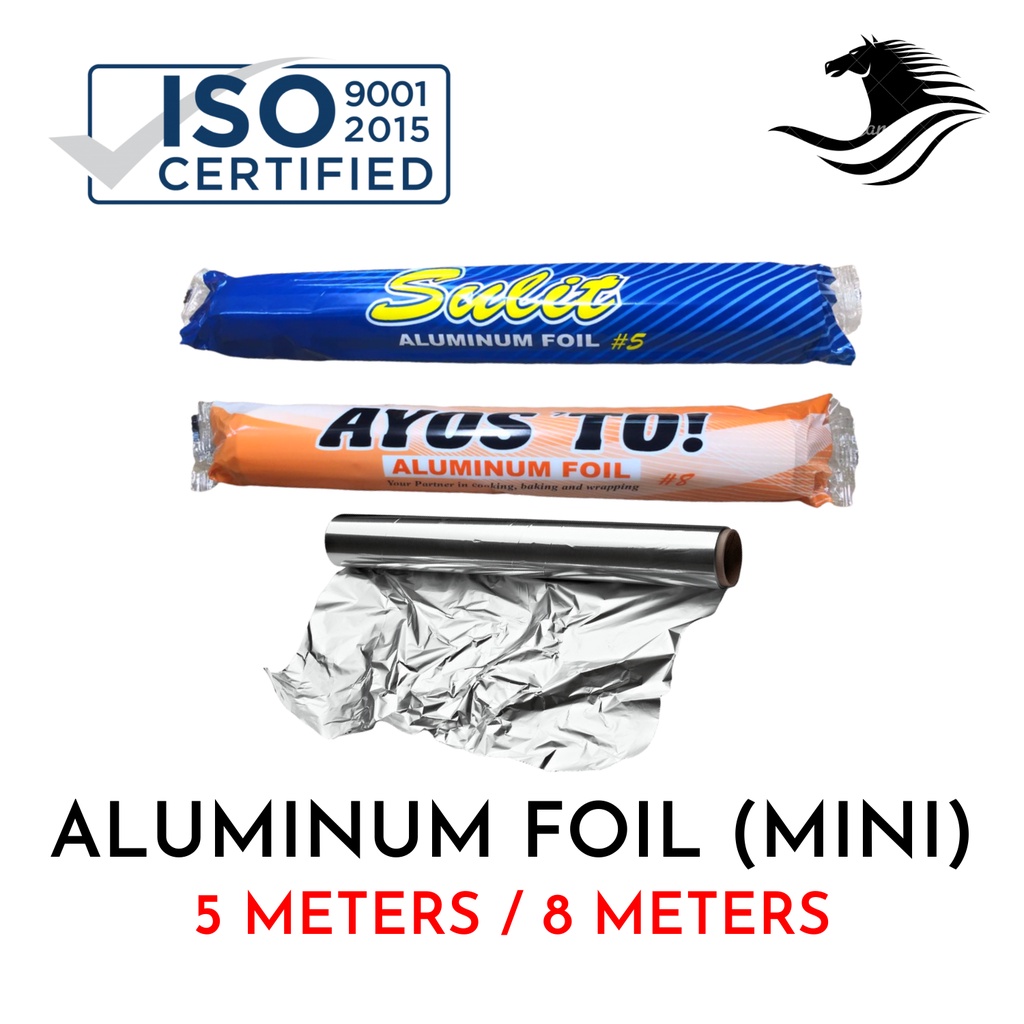 Aluminum Foil (mini) 5 / 8 Meters Sulit / Ayos To! Brand High Quality ...