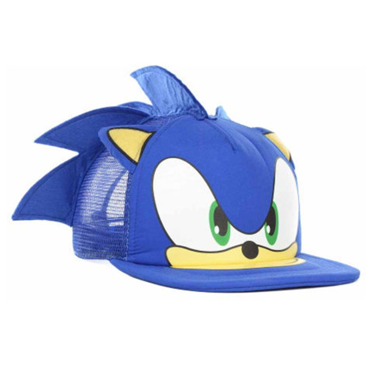 2023 Sonic the Hedgehog Hat Sonic Kid Supersonic Mouse Mesh Baseball ...