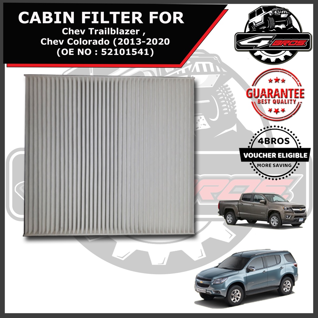 CABIN FILTER For Chev Trailblazer , Chev Colorado (2013-2020) (52101541 ...