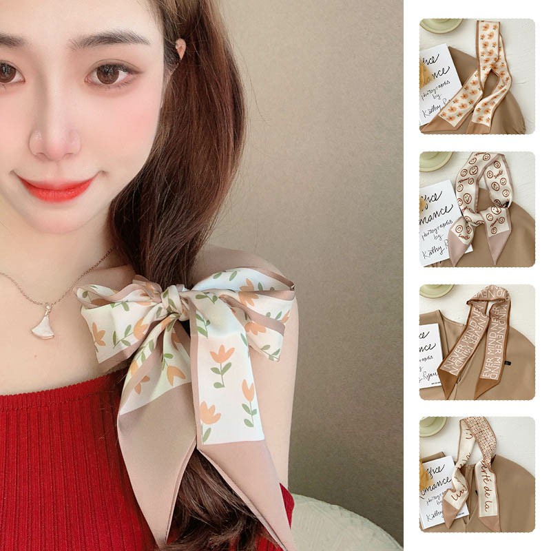 Small Silk Scarf High-end D | Shopee Philippines