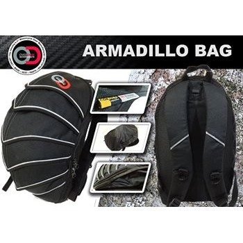 ODM armadillo back pack armadillo bag helmet bag Hexagon Carbon Finish ...