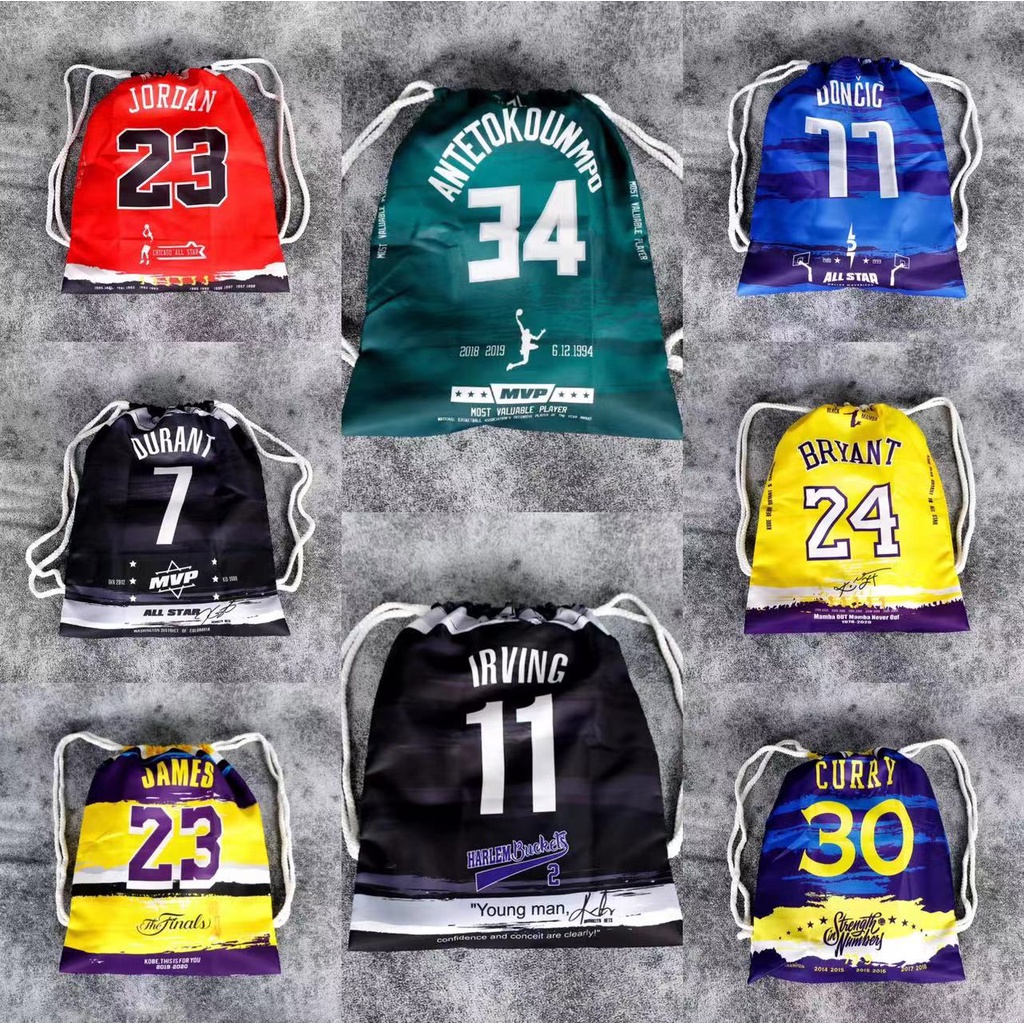 NBA TEAM FASHION HIGH QUALITY UNISEX STRING BAG FOR UNISEX | Shopee ...
