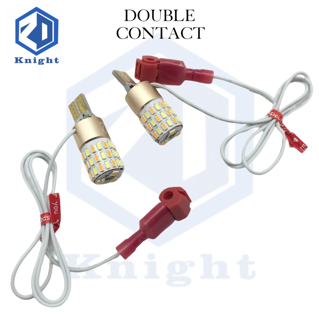 Knight Double Contact LED light Two color Daytime Park light Turn ...