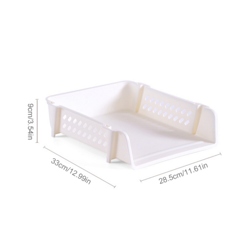 Stackable Layered Plastic File Rack Storage Box File Information ...