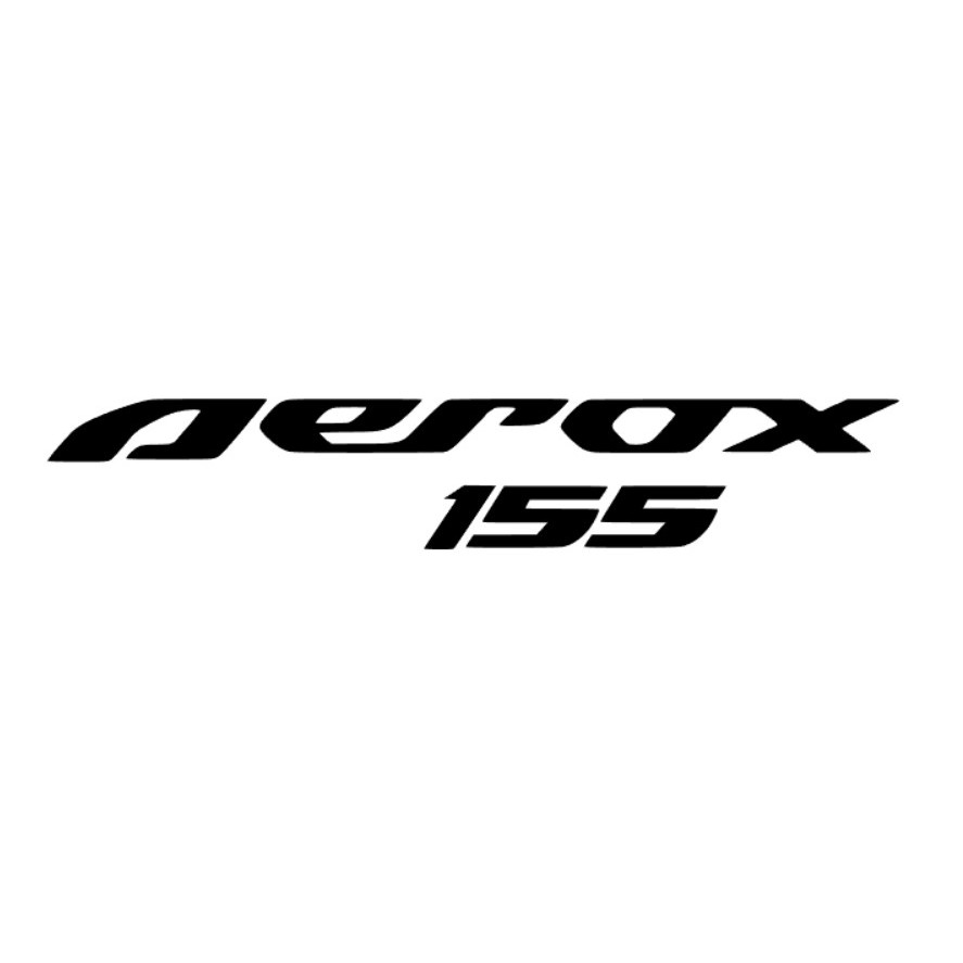 Aerox 155 Sticker Cut Out, 2 pcs - 6inches Length, Emblem Replacement ...