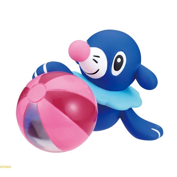 Pokemon Popplio Giragira Sunshine Swimming Pool Gacha Gashapon Figure ...