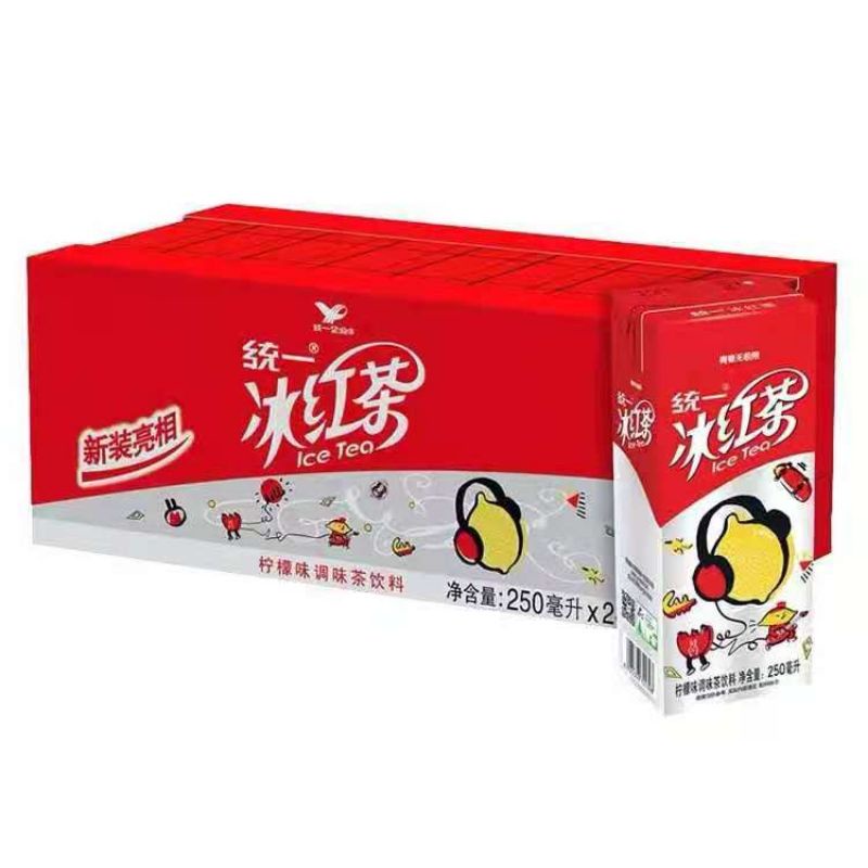 Unity Green Tea & Ice Tea Cold Drink Low Sugar 250MLx24 | Shopee ...