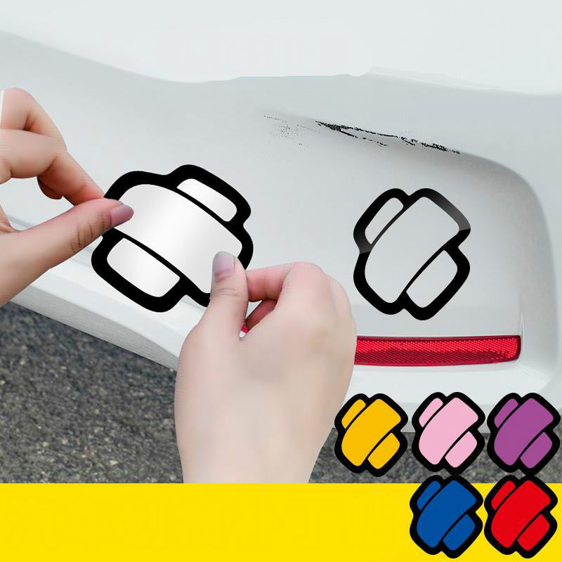 Cover Scratches Car Stickers Band-Aid Scratch Sticker Rear Bumper ...