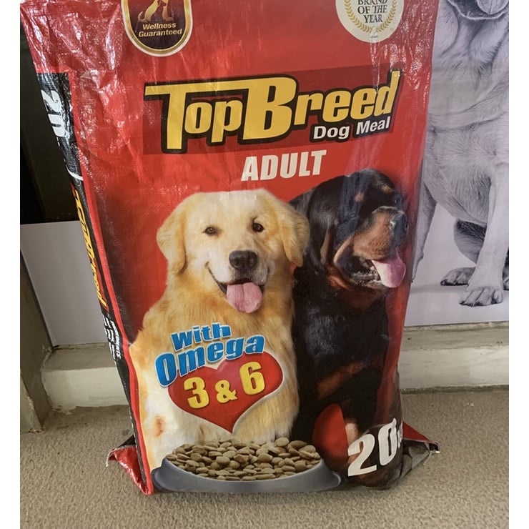 TOP BREED DOG FOOD ADULT or PUPPY 20kgs 1 SACK | Shopee Philippines