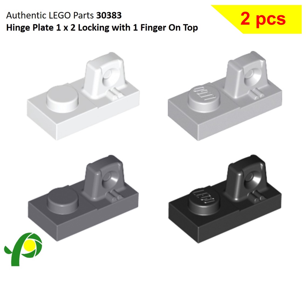 LEGO Parts 30383 Hinge Plate 1x2 Locking with 1 Finger On Top | Shopee ...