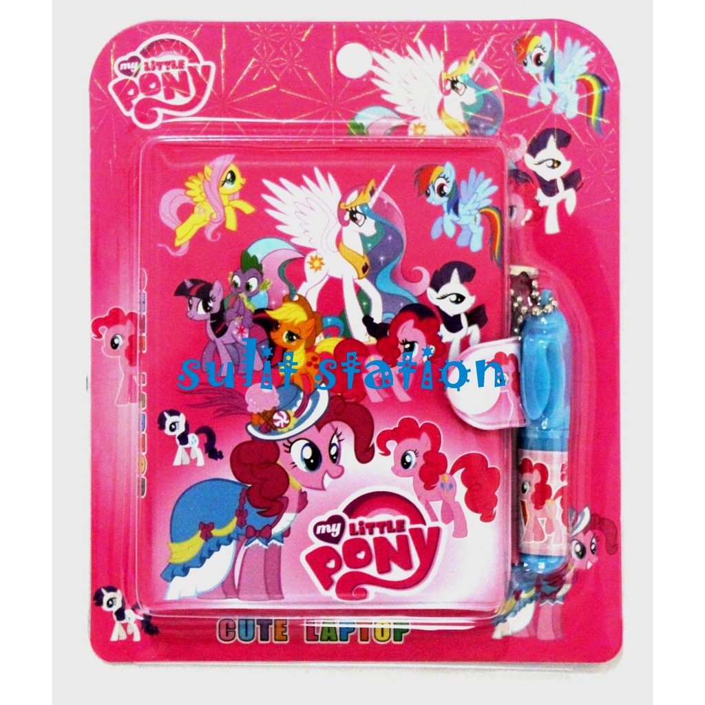 MY LITTLE PONY MLP CHARACTER MINI STATIONARY MEMO NOTEPAD NOTES ...