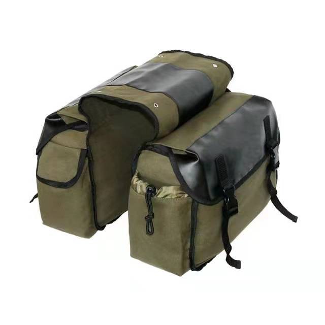 【local shipment】【COD】New upgrade Motorbike Touring Saddle Bag ...