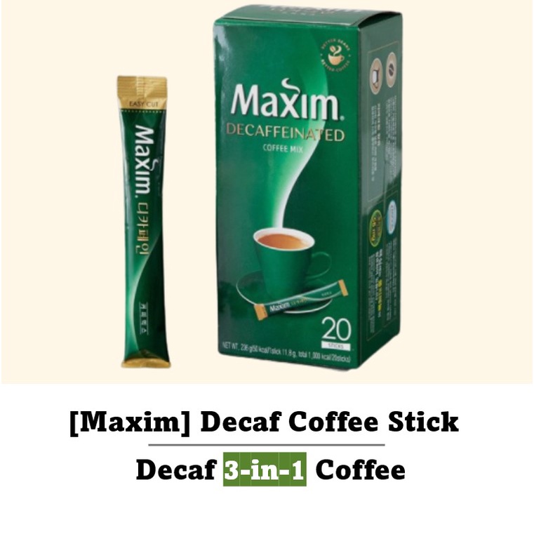 [Maxim] Decaf Coffee Decaffeinated Coffee Decaf Instant Coffee Instant ...