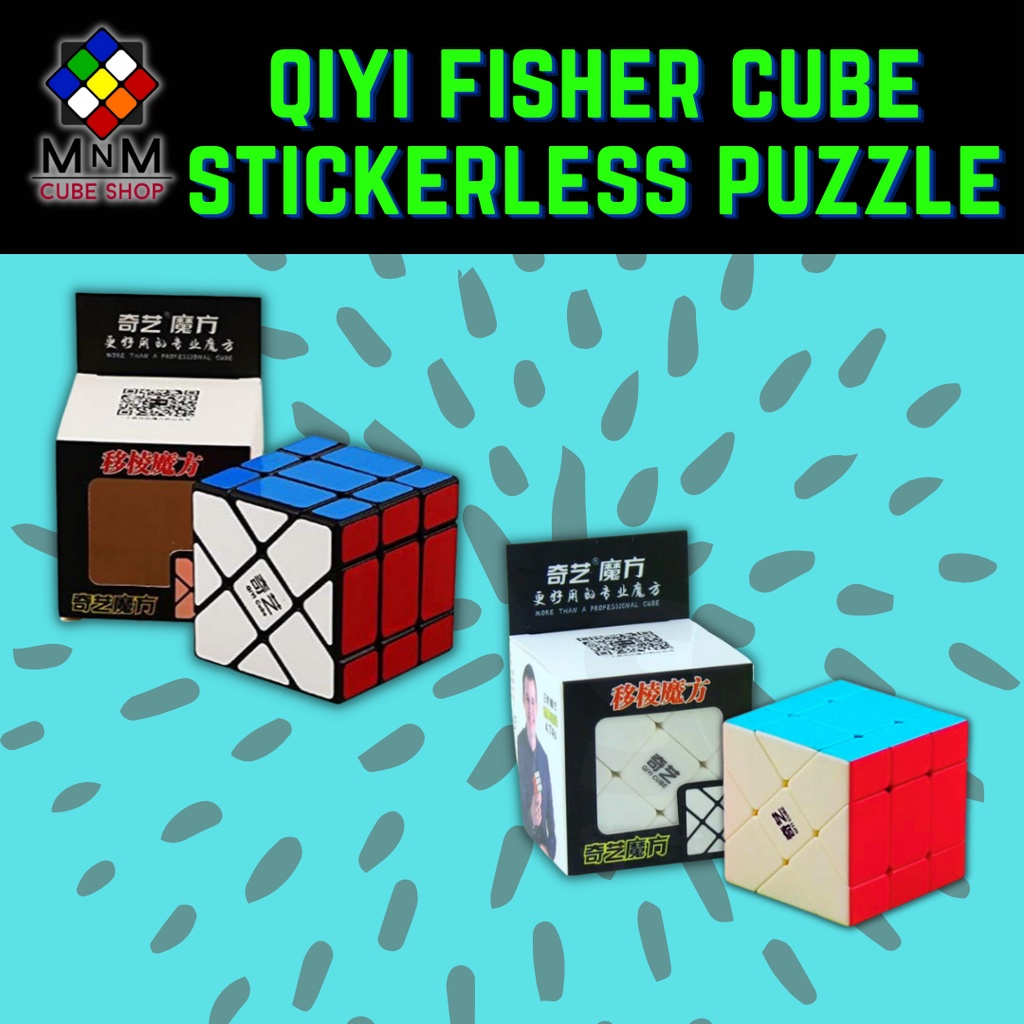 Qiyi Fisher Cube Mofangge Puzzle Rubiks Cube Rubik's | Shopee Philippines