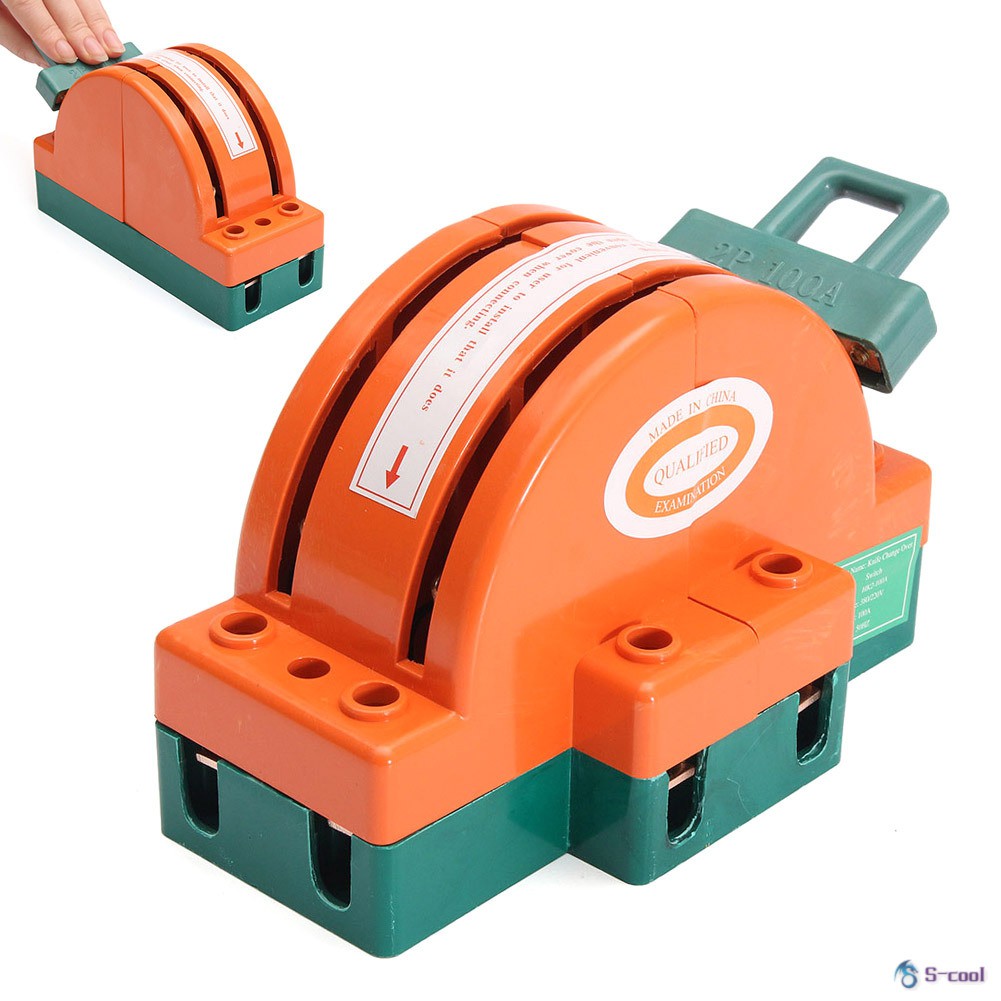 Amp Two Pole 100 Disconnect Double Throw Switch Circuit Breaker Backup ...