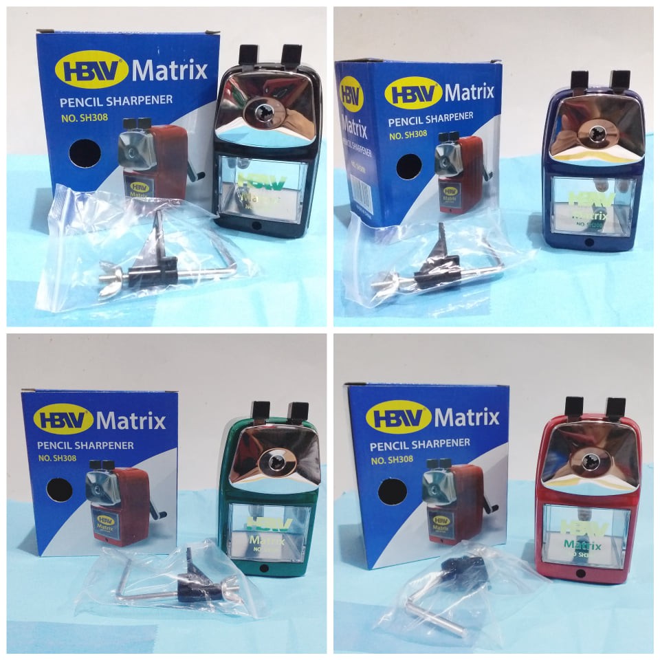 [LSC] HBW Matrix Pencil Sharpener no.SH308 | Shopee Philippines
