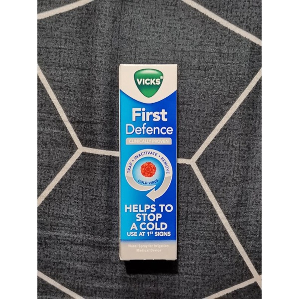 VICKS FIRST DEFENCE NASAL SPRAY FOR IRRIGATION 15ML | Shopee Philippines