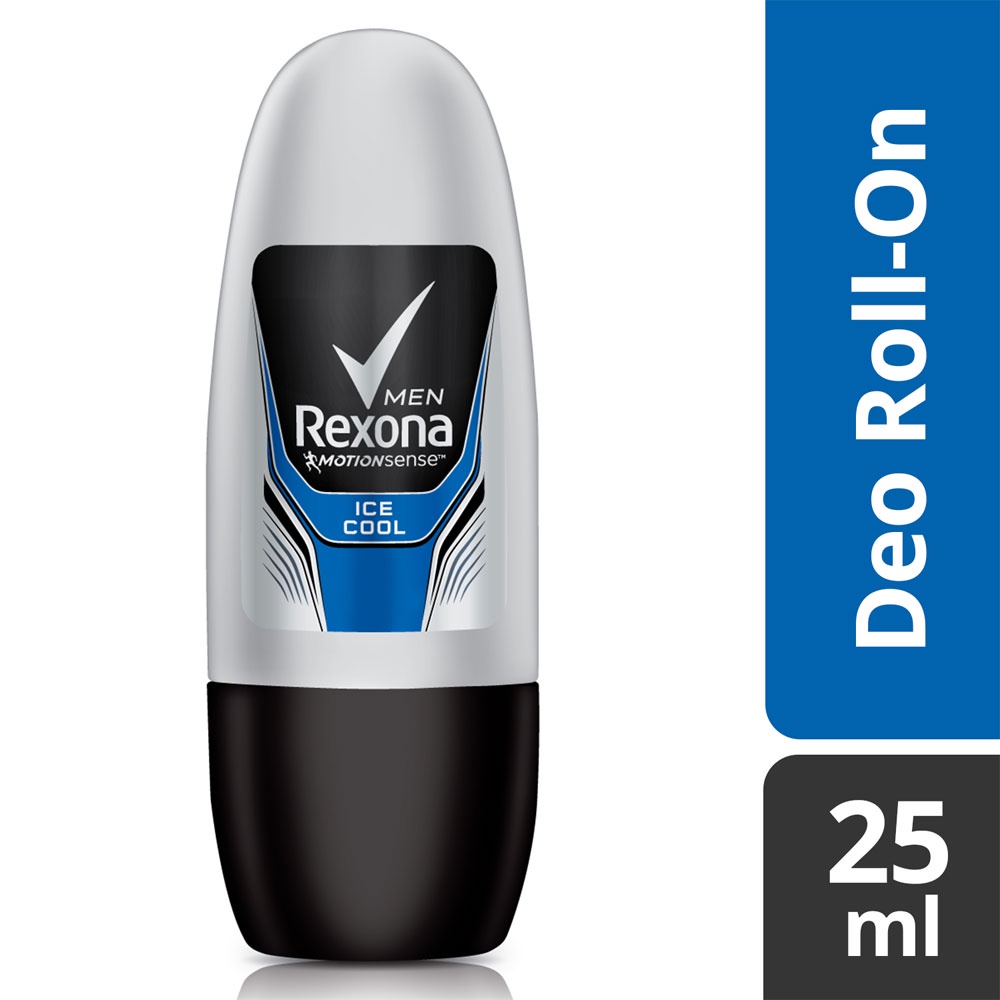 Rexona Men Deodorant Roll-On Ice Cool 25ML | Shopee Philippines