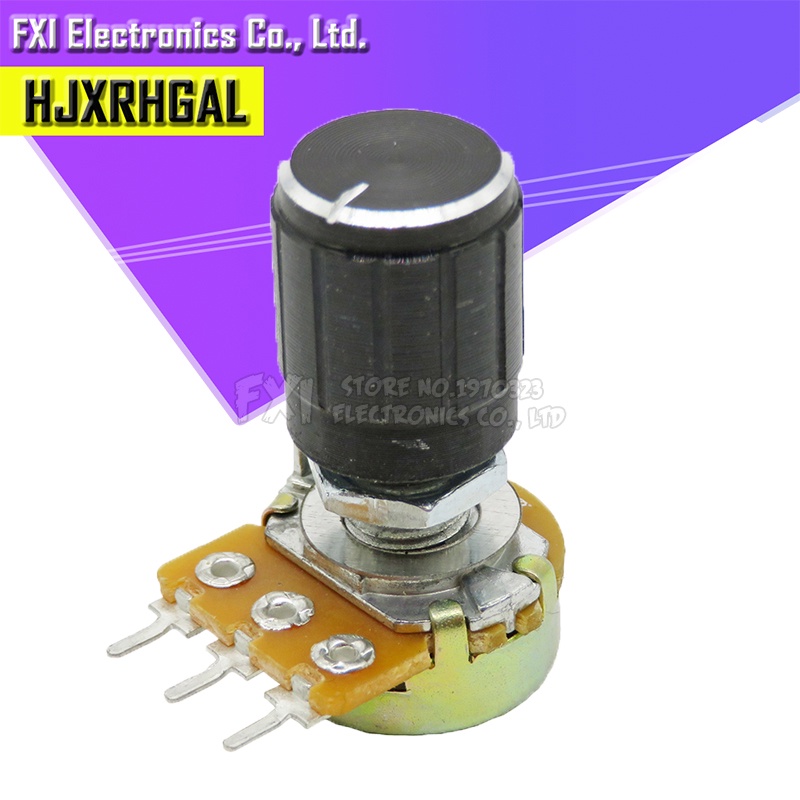 1Lot= 10 pair(20pcs) WH148 Shaft Amplifier Dual Stereo Potentiometer ...