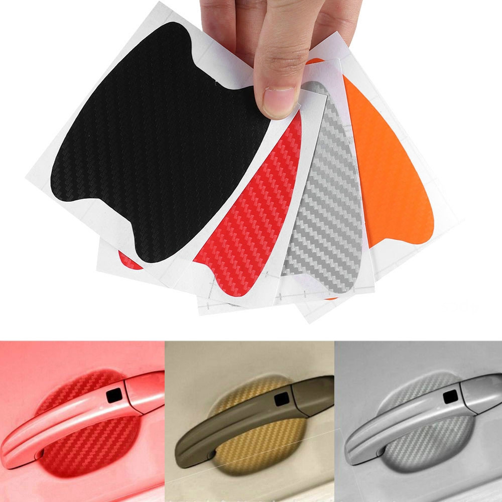 4x Car Sticker Scratches Resistant Door Handle Stickers | Shopee ...