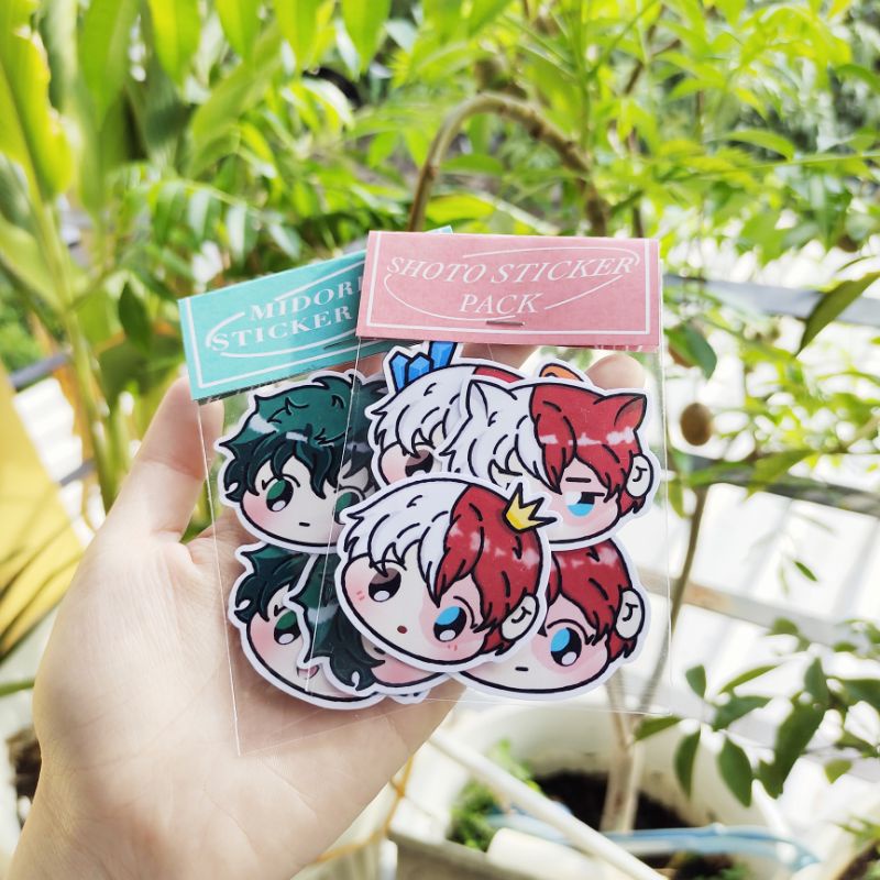 (NEW Design) MY HERO ACADEMIA STICKER PACK | Shopee Philippines