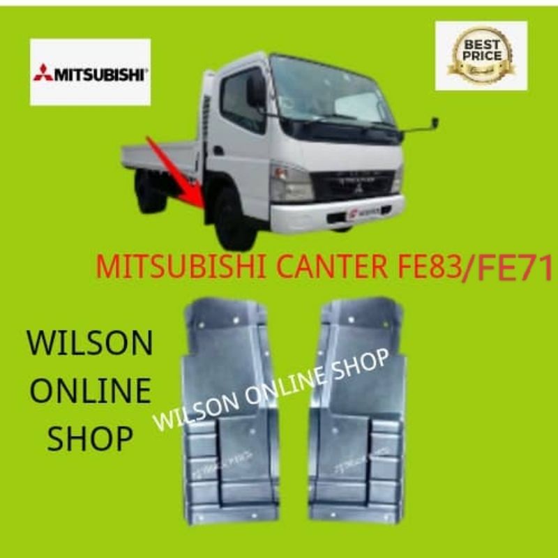 Mitsubishi Canter Fuso FE83 FE84 FE85 FE71 FE73 Front Side Mudguard ...