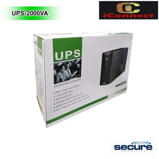 UPS Secure 2000VA Uninterruptible Power Supply | Shopee Philippines