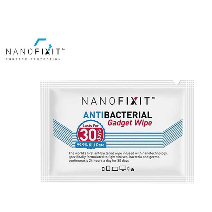 NANOFIXIT Antibacterial Gadgets Wipe Mobile Screen Coating Cleaner ...