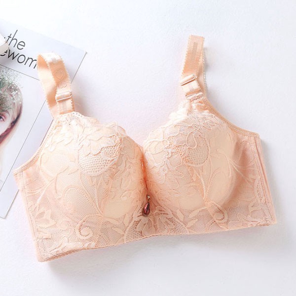 Fallsweet Lace Bra Push Up Bra Plus Size Women Underwear Underwire 32