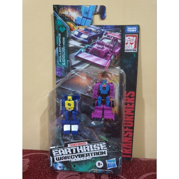 RollerForce & GroundHog Transformers Earthrise Micromasters | Shopee ...