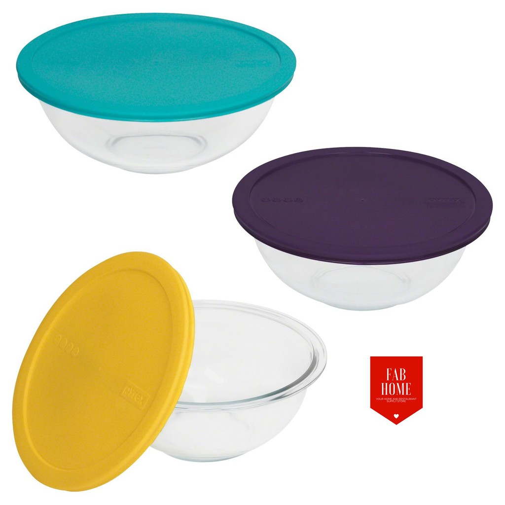 Pyrex® Smart Essentials® Love 6-pc Mixing Bowl Set | Shopee Philippines