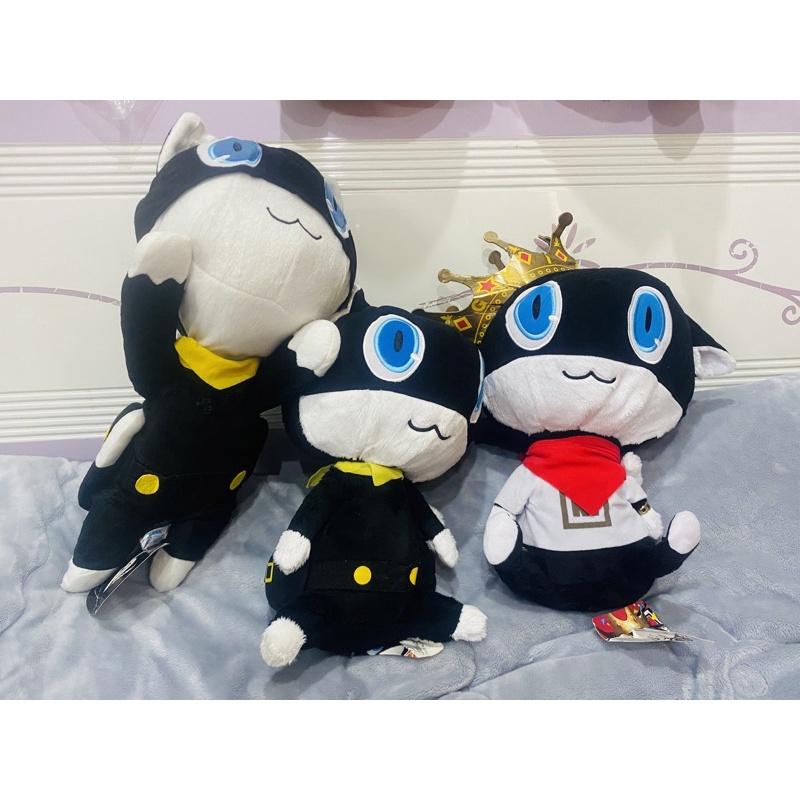 Persona 5 MORGANA Black Cat Atlus Large 20th Festival Plush Teddy Bear ...
