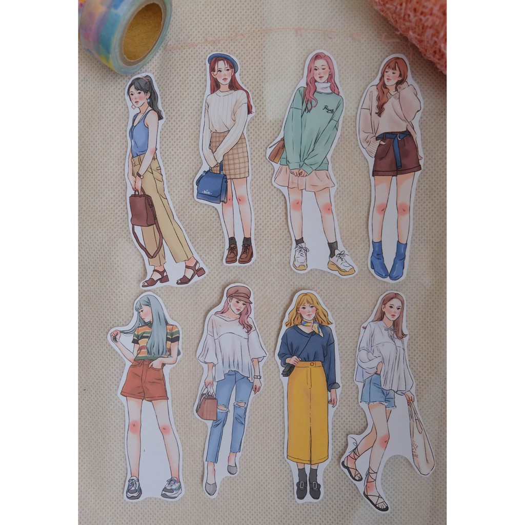 Project Cubic Girl Stickers - PCF035 | Shopee Philippines